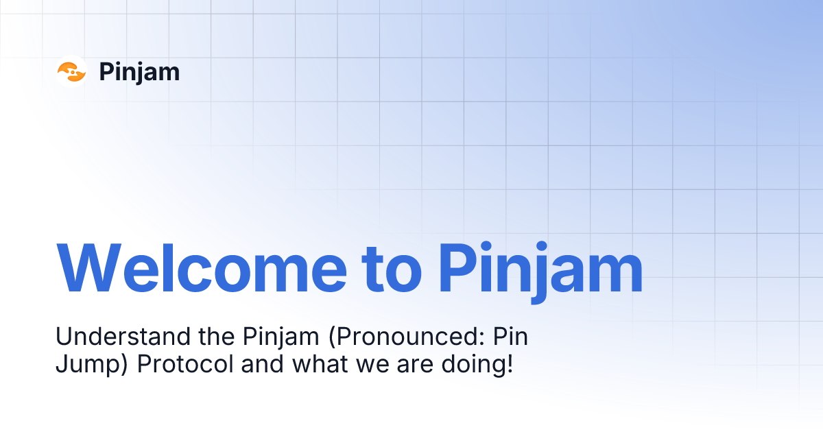 Welcome to Pinjam | Pinjam